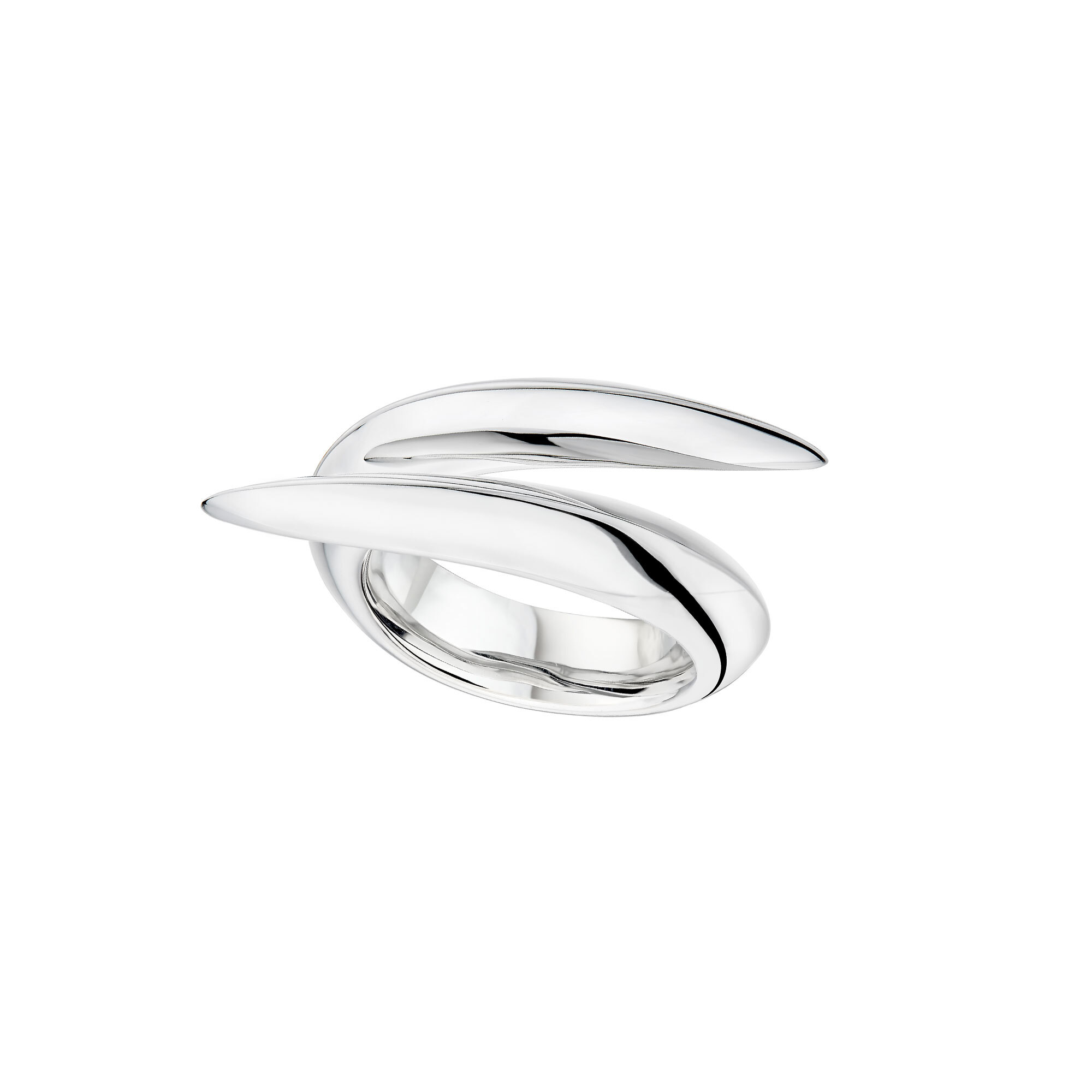 Silver Sabre Deco crossover ring | Jamieson & Carry - Jamieson & Carry